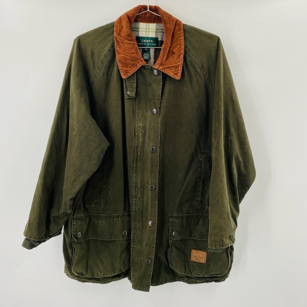 Lauren Ralph Lauren Men's Vintage Canvas Hunting Jack… - Gem